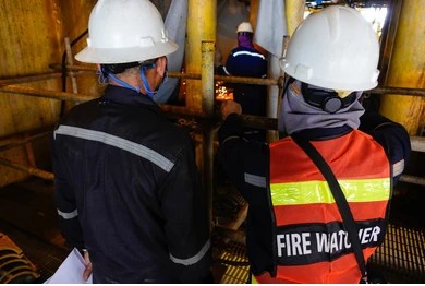 Standby Fire Watch & Welding Safety Training – Guyana Suriname Offshore